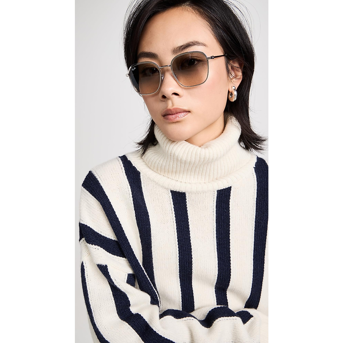 Ray-Ban Women's 0RB3720 Sunglasses, Grey, One Size