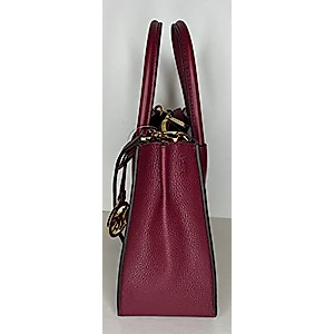 Michael Kors MICHAEL Michael Kors Mercer MD Messenger bundled SM TZ Coinpouch Purse Hook (Mulberry)