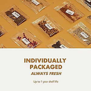 Vibrant Wildflower Garden Pod Kit (12-Pod) for LYKO/QYO/Yoocaa Hydroponics Growing System, 12-Pod Square with Growing Guide