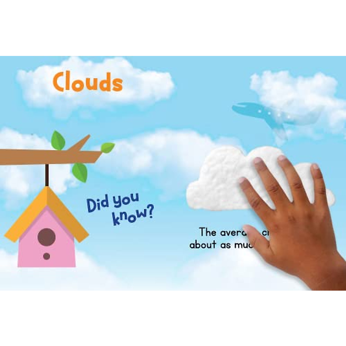 Weather - Children's Touch and Feel Board Book - Sensory Board Book