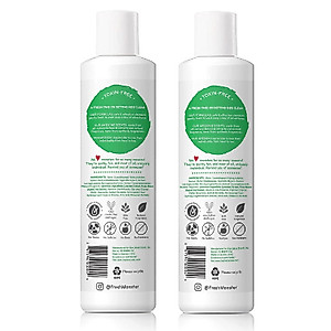 Fresh Monster 2-in-1 Natural Shampoo & Body Wash for Kids, Toxin-Free, Hypoallergenic, Ocean Splash (2 Pack, 8.5oz/each)