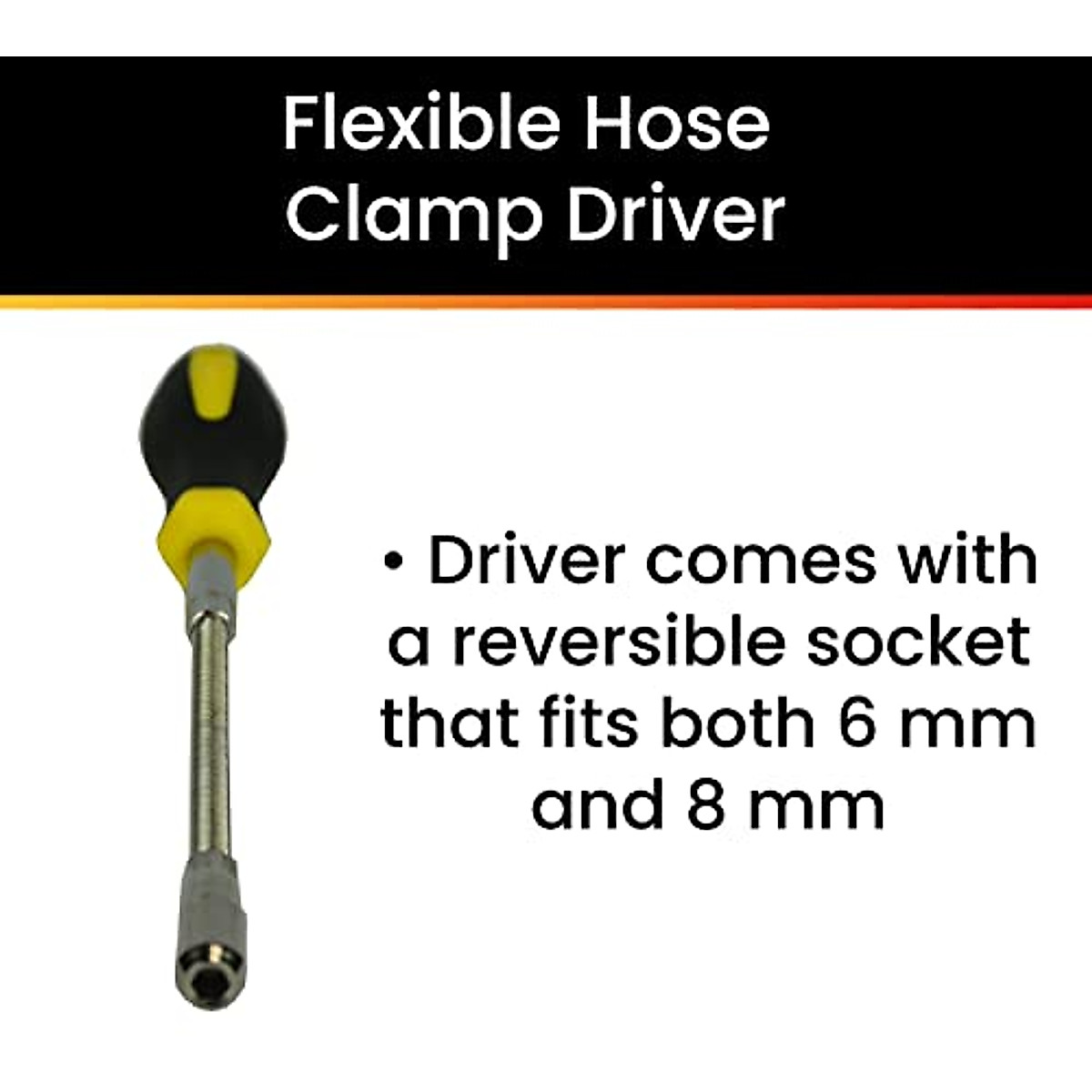 Pro Tie 33720 Flexible Hose Clamp Driver