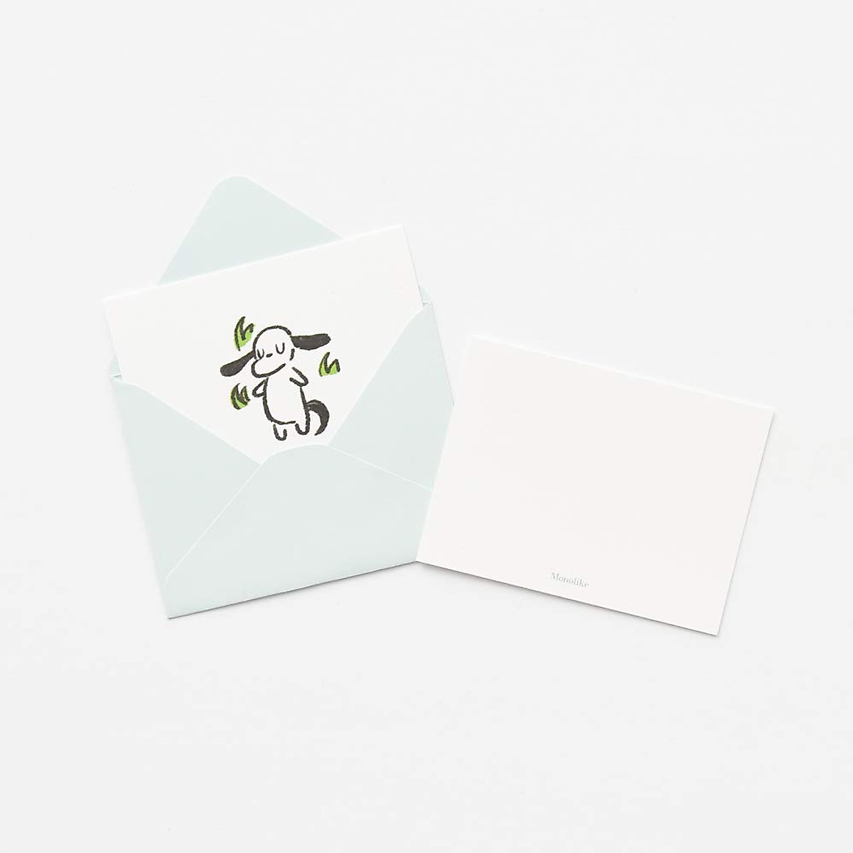 Monolike Message Buddy Card - Mix 40 Mini Single cards, 20 envelopes Package