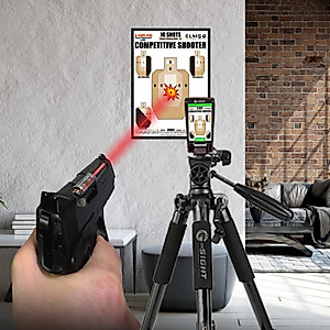 Competitive Shooter Smart Target - Dry Fire Laser Target