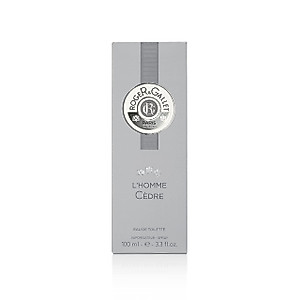 ROGER & GALLET | L'Homme Cedre Body Spray for Men | Men's Fragrances | Eau De Toilette 100ML