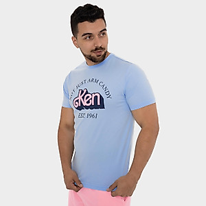 Barbie T-shirt Mens | Mens’ Ken Tee Shirt | Ken Cotton Tshirts for Men | Blue S