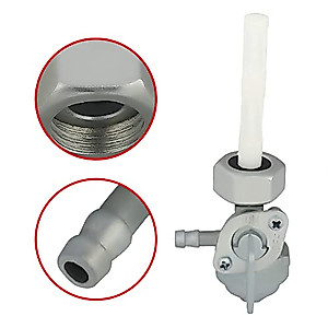 Panari Fuel Shutoff Valve Petcock for GP5000 GP5500 GP6000E GP6500 GP6500E GP7000 GP7000E GP7500 GP7500E GP8000E H5500 H6500 H7500 HW5500E HW6500 HW7500E XT8000E 389cc Generator