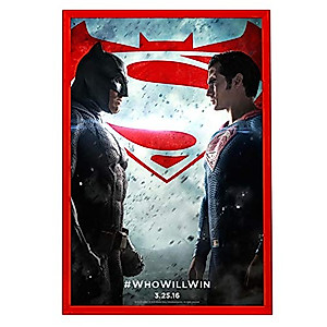 SnapeZo Movie Poster Frame 24x36, Red, 1.25 Inch Aluminum Profile, Front-Loading Snap Frame, Wall Mounting, Professional Series