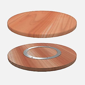 12 Inch DIY Lazy Susan Ball Bearing, Smooth & Quiet Heavy-Duty Large Turn Table Swivel Base Hardware