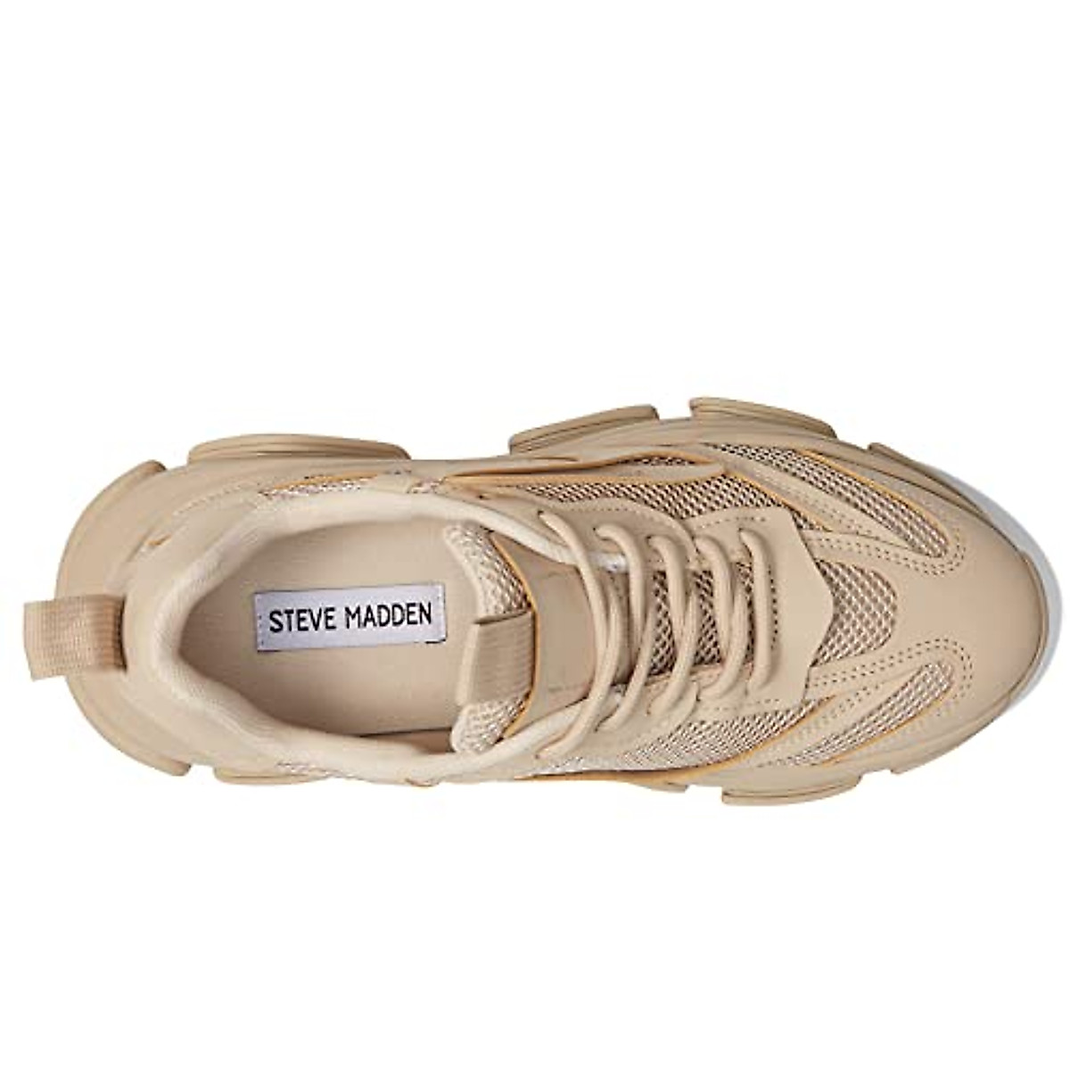 Steve Madden Women's Possesion Sneaker, TAN, 8