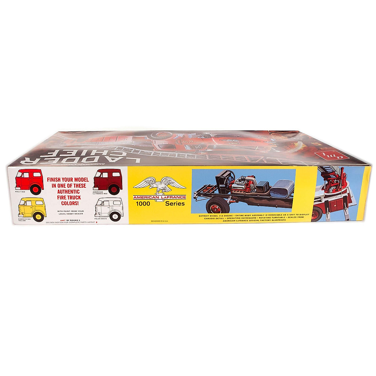 AMT American Lafrance Ladder Chief Fire Truck 1/25th Scale Model Kit