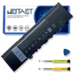 JOTACT F62G0 39DY5 38WH Laptop Battery for Dell Inspiron 13 7000 2-in-1 7370 7380 5370 P83G P87G P91G P83G001 P83G002 P87G001 Vostro 13 5370 Series 039DY5 0F62G0 RPJC3 0RPJC3 F62GO 11.4V