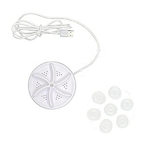 Portable Mini Washing Machine,Portable Turbo Washer With USB, Mini Washing Machine to Clean Sock Underwear and Small Rags, Suitable for Home,Travel, RV, Apartment