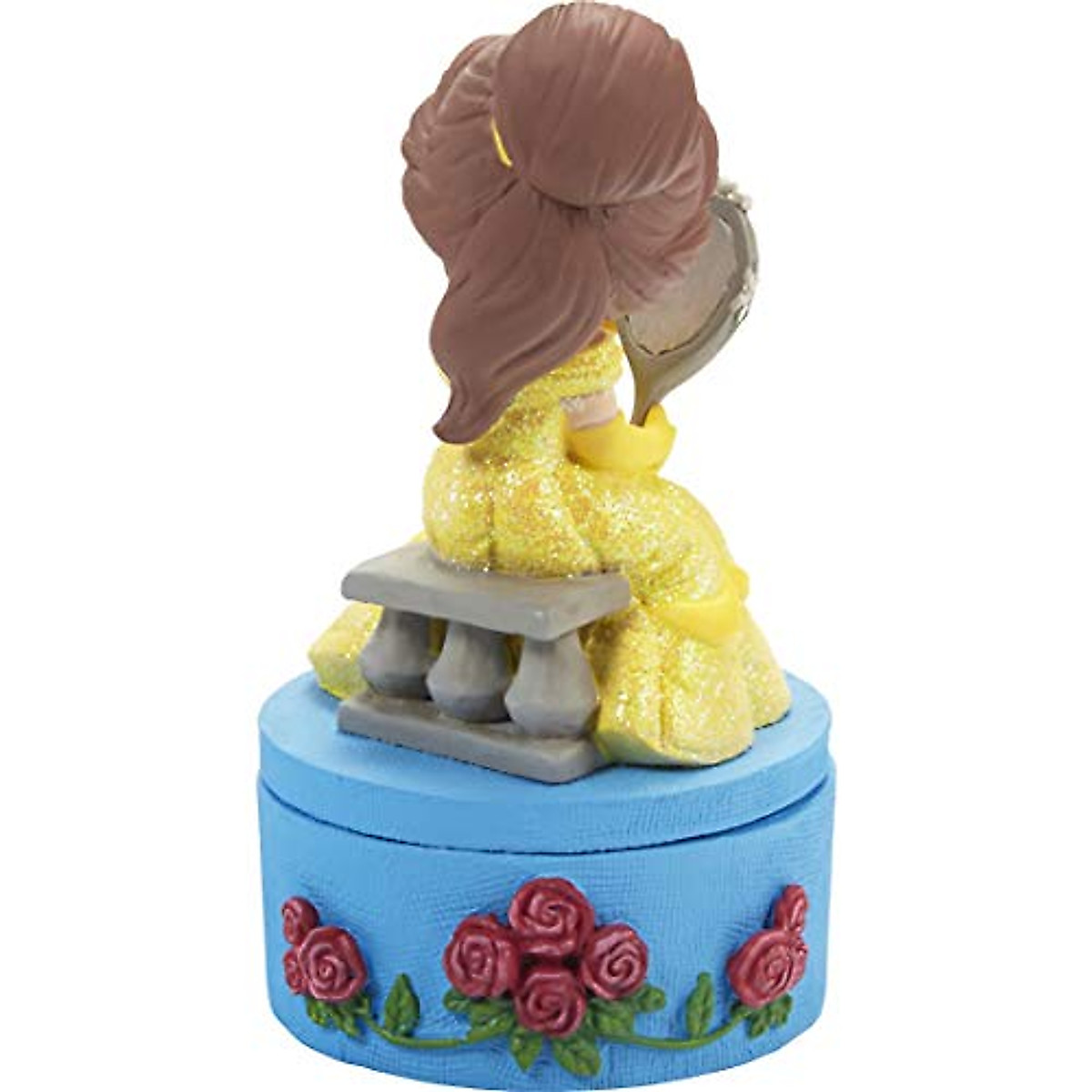 Precious Moments - Disney Beast True Beauty Belle Resin Covered Box - Collectible Décor, Birthday, Holiday Present, or Anniversary