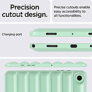 Tablet Case Cover Tablet Case Compatible with Samsung Galaxy Tab A8 10.5 inch 2021 (SM-X200/X205),Ultra Thin Lightweight Full Protective Cover Drop-Proof Shock-Proof Case for Tablet (Color : Green)