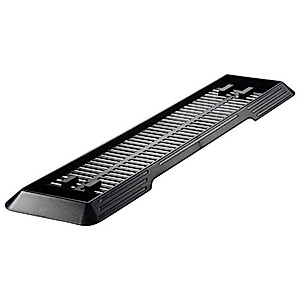 eXtremeRate Black Vertical Stand for PS4 Pro Console, Steady Base Mount Holder for PS4 Pro Console, Bracket Stand for PS4 Pro Console with Built-in Cooling Vents Non-Slip Feet