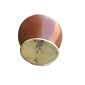 Udu clay drum with goat skin (Udu)