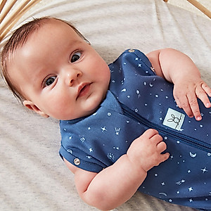 ergoPouch 0.2 TOG Cocoon Baby Sleep Sack 0 Months, Swaddle Sleeping Bag, Temperature Control Wearable Blanket (Night Sky)