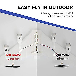 New A380 Airplane 2.4G 2Ch Fixed Wing Outdoor P520-A380 RC Plane Toys Two Batteries (Blue)