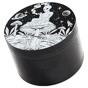Black / White Grinder for Kitchen Use, 2.5 Inches