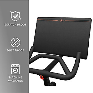 Crostice Phone Holder Compatible with Peloton Bike & Bike Plus, Screen Cover Monitor Protector for Bike+ & Tread & Row (NOT for OG Bike)