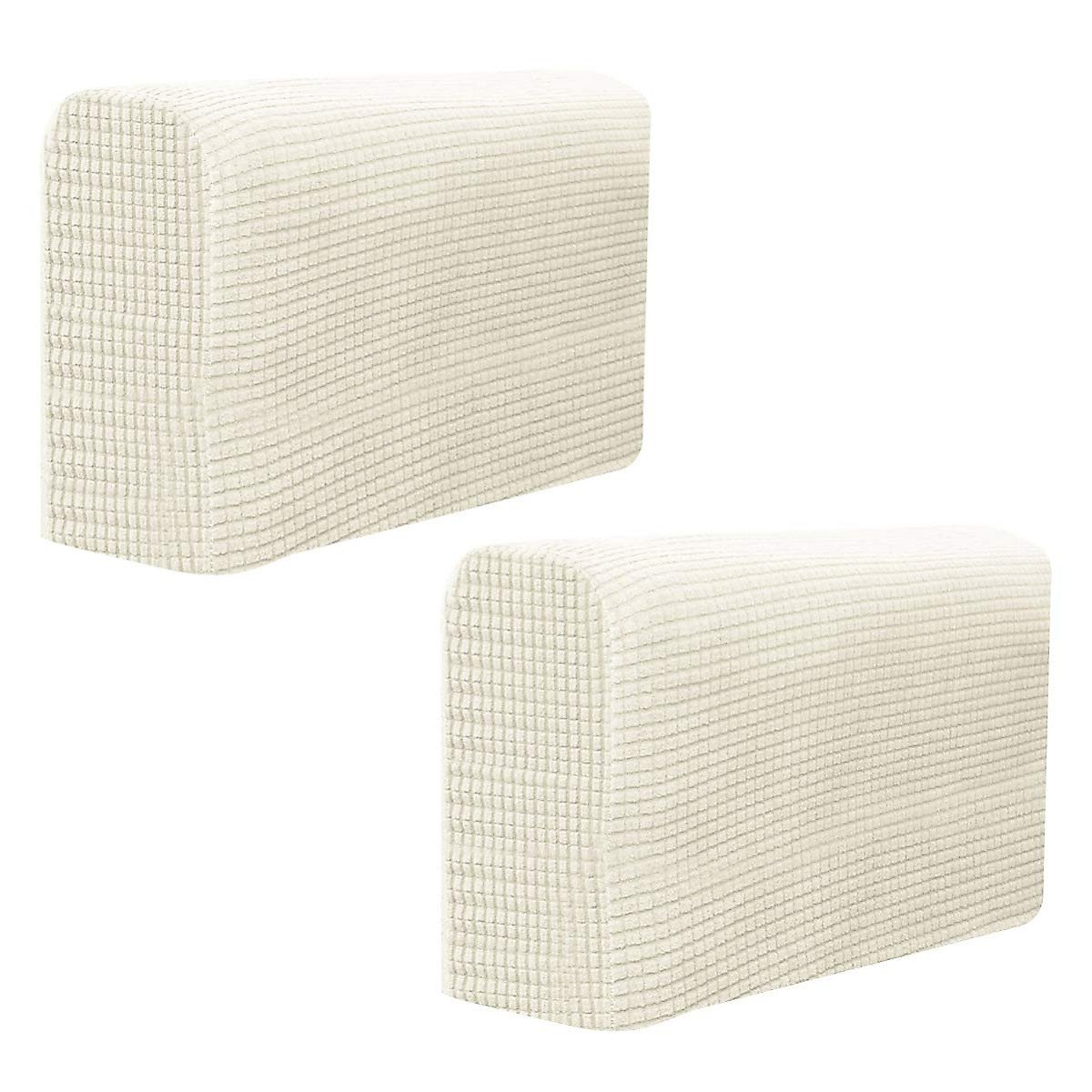 Ciieeo 2pcs Couch armrest Cover arm Rest Covering for Sofa Furniture armrest Protectors Sofa Protector Cover armrest Covers for Sofa arm Protectors Black Office Recliner Chair Universal