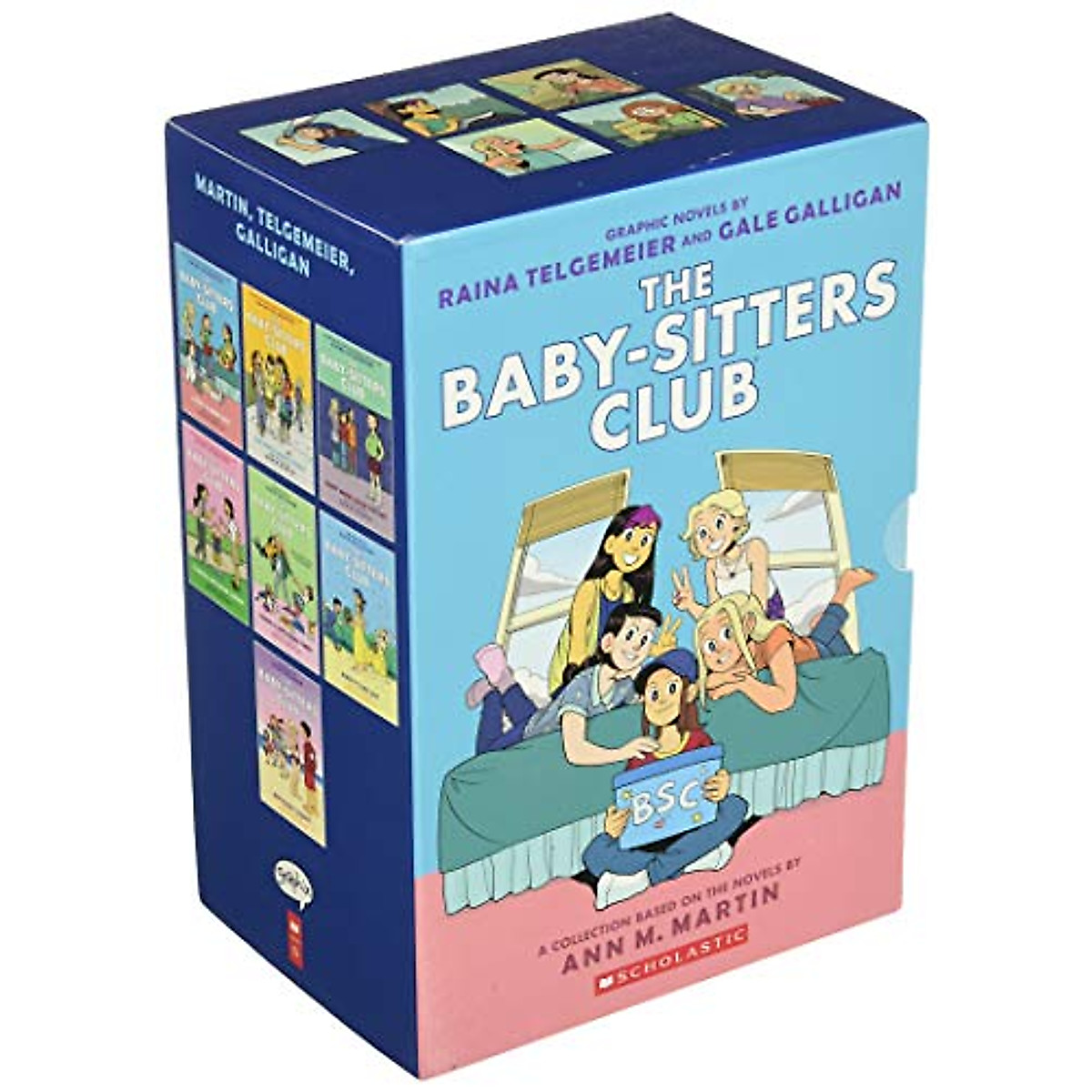 The Baby-sitters Club Graphic Novels #1-7: A Graphix Collection: Full Color Edition: Full-Color Edition (The Baby-Sitters Club Graphix)