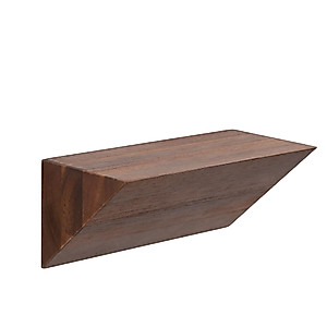 KAAS HAUS Wall Shelf Floating Rustic Farmhouse Wooden Display Shelves Bedside Hanging Storage for Display Living Room Office Kitchen Housewarming Home Bedroom Plant Stand Bathroom Decor 1 PC