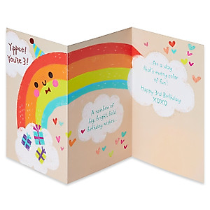 American Greetings 3rd Birthday Card (Yippee)