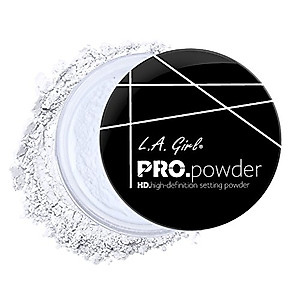 L.A. Girl Pro Powder High Definition Setting Powder Translucent Pack, Matte finish, Clear, 3 Count(Pack of 1)