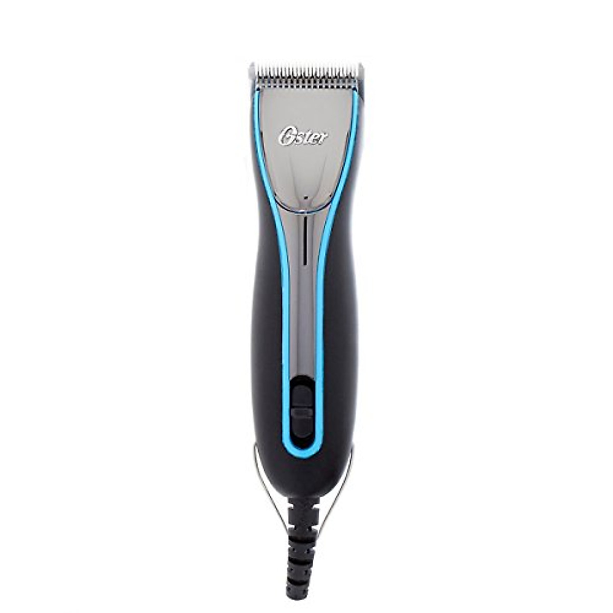 Oster A6 Cool Comfort Heavy Duty Pet Grooming Clippers with Detachable CryogenX #10 Blade, 3 Speed, Aqua Sky (078006-000-000),Black,1.75 x 1.88 x 6.90 inches