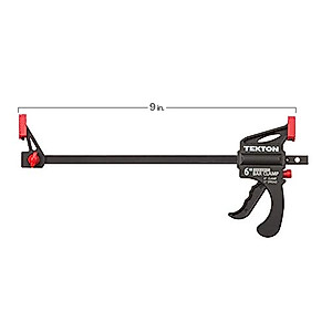 TEKTON 6 Inch Ratchet Bar Clamp / 9 Inch Spreader | 39180