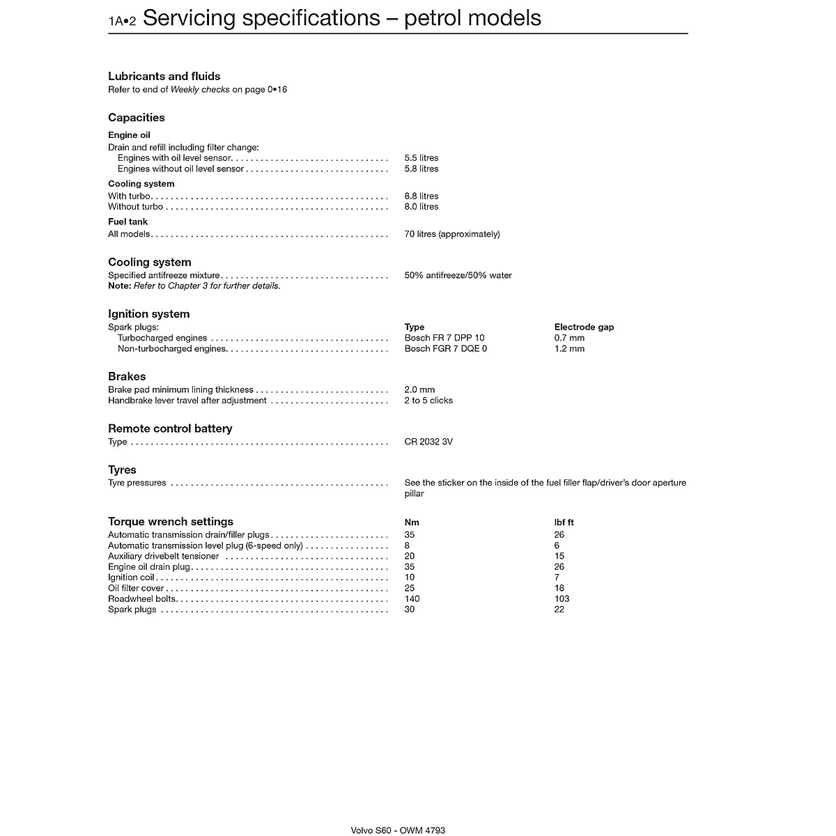 Volvo S60 Petrol & Diesel (00 - 09) Haynes Repair Manual (Paperback)