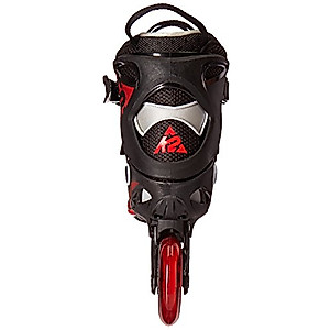 K2 Skate Men's Vo2 90 Boa Inline Skates, Red/Black, 5