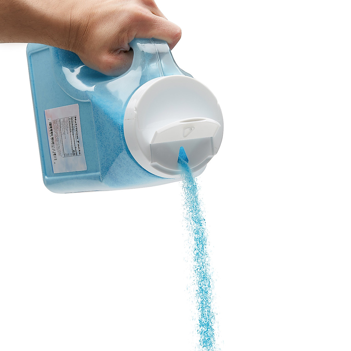 The Candery Cotton Candy Floss Sugar 6lbs 96oz jars- 2 Pack Strawberry and Raspberry