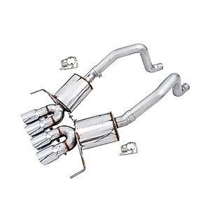 AWE Tuning 14-19 Chevy Corvette C7 Z06/ZR1 (w/o AFM) Touring Edition Axle-Back Exhaust w/Chrome Tips - 3015-42133
