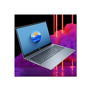 HP Latest Pavilion 15z Laptop, 15.6" FHD Touchscreen, AMD Ryzen 7 7730U (Beats i7-1355U), 32GB RAM, 1TB SSD, Webcam, HDMI, Backlit Keyboard, Fingerprint Reader, Wi-Fi 6, Windows 11 Home, Blue