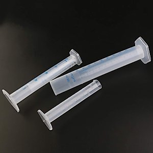 POPETPOP 4pcs 10ml / 25ml / / 100ml Measuring Plastic Graduated Cylinder Laboratory Bottle Lab Test Measuring Container Cups