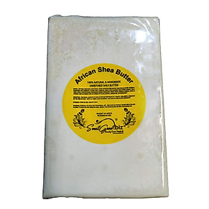 SmellGood Purest Ivory Unrefined African RAW Real Shea Butter 5lbs