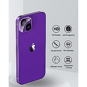 POROLIR [3 Pack Compatible for iPhone 14 Plus ＆ iPhone 14 Camera Lens Protector 9H Tempered Glass, Anti-Scratch, Ultra HD, Case Friendly Camera Covers for iPhone 14 6.1" and iPhone 14 Plus 6.7"