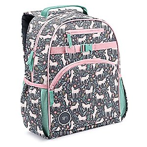 Simple Modern Toddler Backpack for School Girls | Kindergarten Elementary Kids Backpack | Fletcher Collection | Kids - Medium (15" tall) | Unicorn Fields