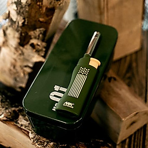 MK Lighter 5pcs. Outdoor Series Candle Lighters, Windproof Torch Flame, Ideal Lighters for Candles, BBQ Grills, Camping Lighters, Outdoor Activities, Refillable Butane, Multipurpose Lighters