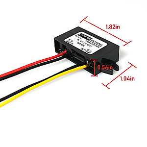 ZZHXSM Power Converter 12V Step Down to 9V 3A 18W Power Supply Module Electronic Transformer, LED Display Power Supply