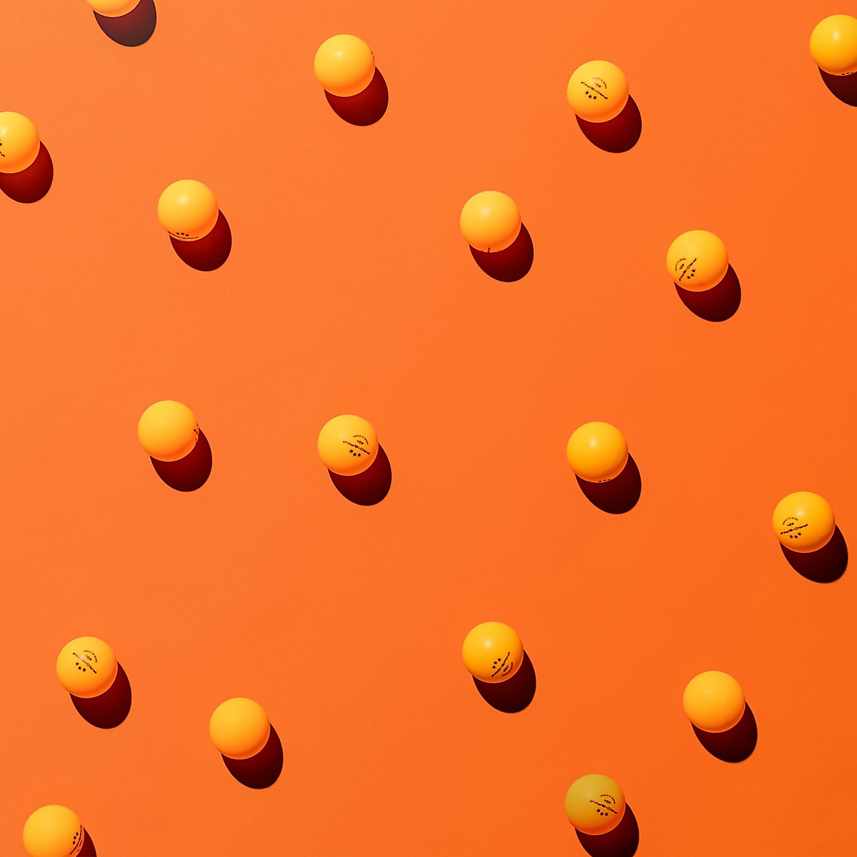 PRO SPIN Ping Pong Balls - Orange 3-Star 40+ Table Tennis Balls (Pack of 24) | High-Performance ABS Training Balls | Ultimate Durability for Indoor/Outdoor Ping Pong Tables