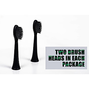 EZZI Replacement Toothbrush Head | Ultra Soft Bristles for Whitening, Sensitive Teeth, Braces, Receding Gum Disease, Travel