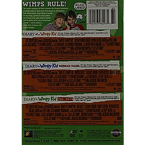 Diary of a Wimpy Kid 1, 2 & 3