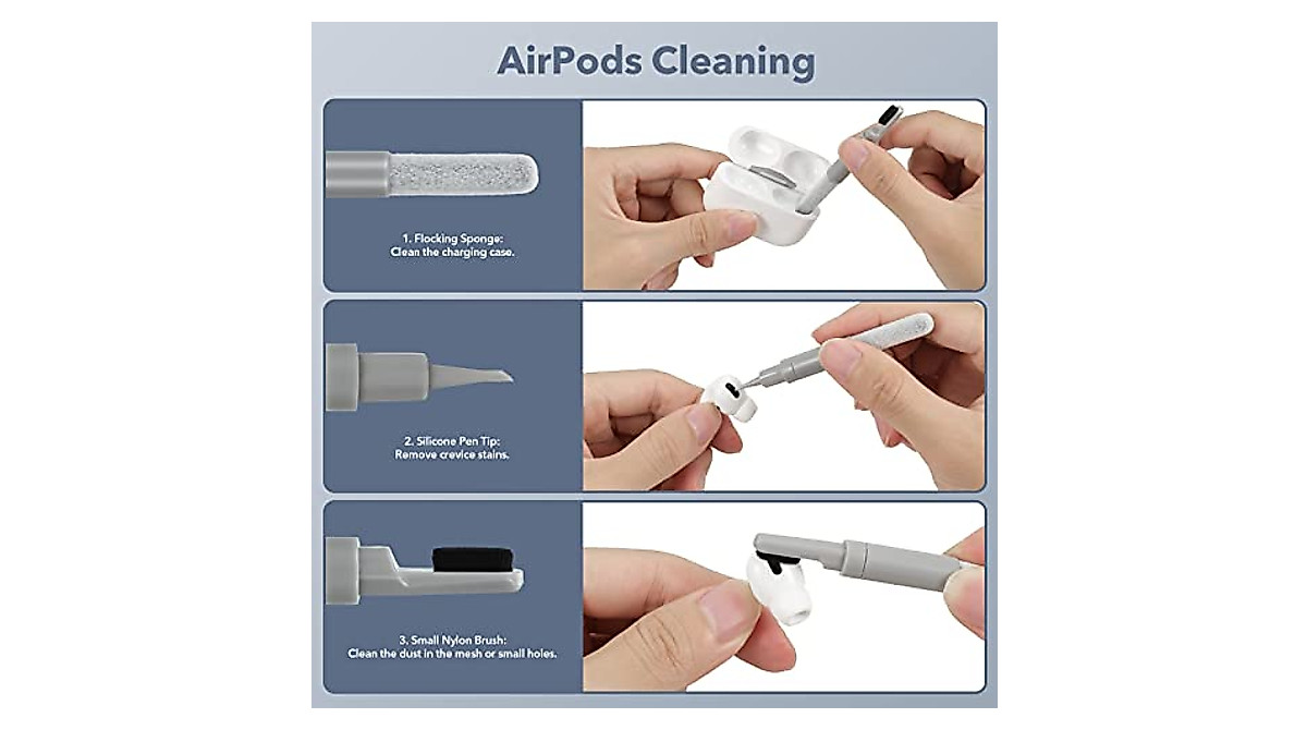 Electronics Cleaning Kit - 6-in-1 Multi-Tool for Phones & Devices