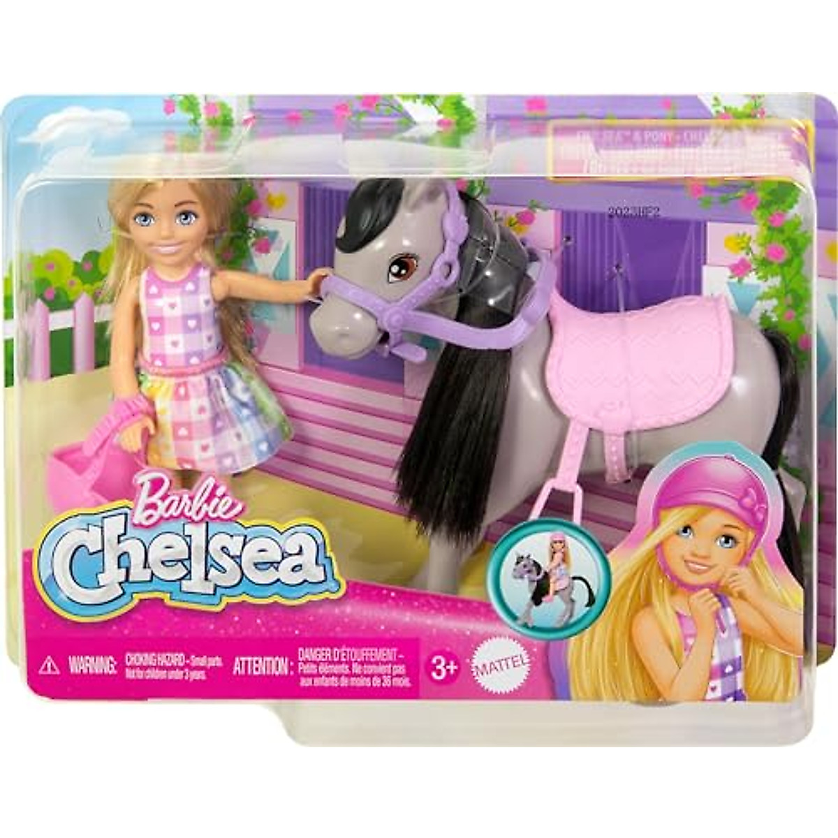 Barbie Chelsea & Pony Doll & Pony