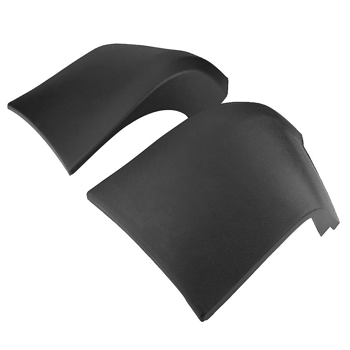 Rear Bumper Protector Caps Assembly Black Plastic Rear Bumper Guard Fit for Ford Transit Connect 2002-2013 1387174 4447730,etc