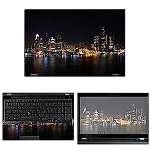 Decalrus - Protective Decal City Skyline Skin Sticker for Lenovo ThinkPad P53 (15.6" Screen) case Cover wrap LEthnkpd15_P53-157